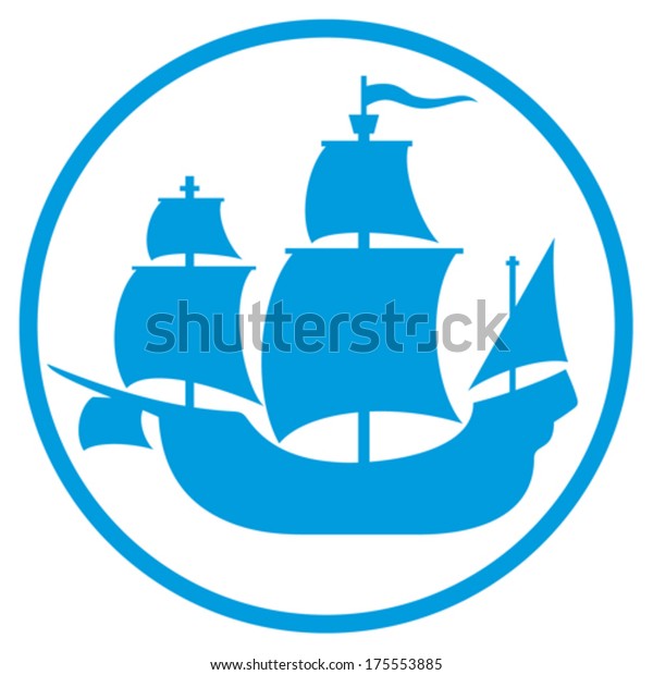 Old Ship Icon Stock Vector (Royalty Free) 175553885 | Shutterstock