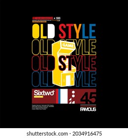 Old Style Six Two Apparel Vintage Stock Vector (Royalty Free ...