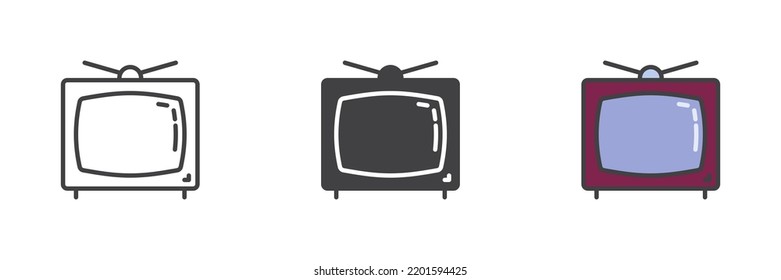 7,796 Old tv logo Images, Stock Photos & Vectors | Shutterstock