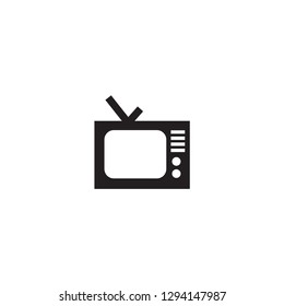 Old Tv Icon Stock Vector (Royalty Free) 1294147987 | Shutterstock