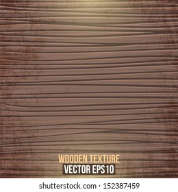 Old Vector Wood Texture Background Stock Vector (Royalty Free ...
