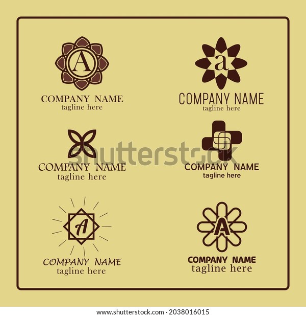 Old Vintage Classic Vector Logo Collection Stock Vector (Royalty Free ...