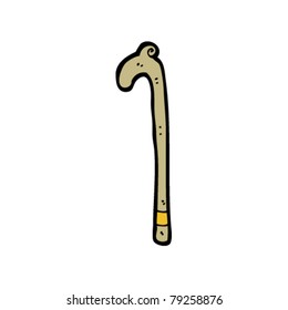 Walking Stick Cartoon Stock Vector (Royalty Free) 77589763