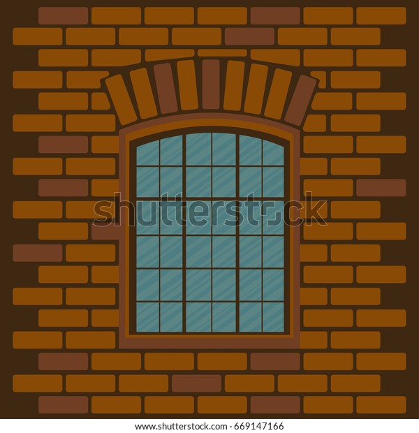 Old Window Cartoon Illustration Clip Art 库存矢量图（免版税）669147166 | Shutterstock