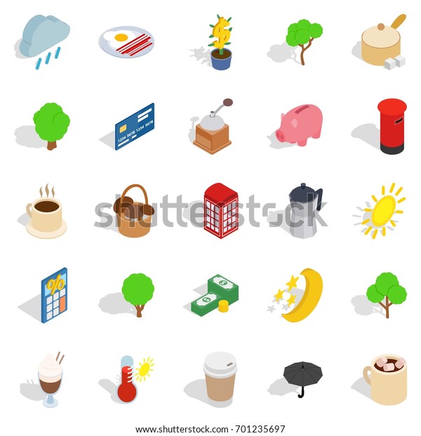 Old World Icons Set Isometric Set Stock Vector (Royalty Free) 701235697 ...