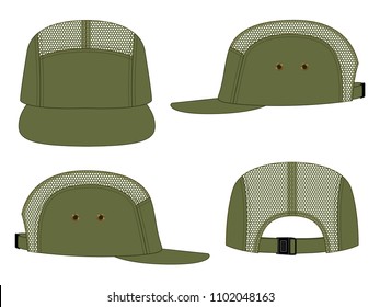 463 5 panel cap Images, Stock Photos & Vectors | Shutterstock