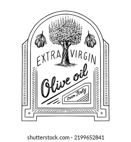 Olive Oil Branch Trees Logo Organic Stock Vector (Royalty Free ...