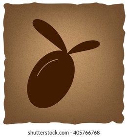 Olive Sign Vintage Effect Stock Vector (Royalty Free) 405766768 ...