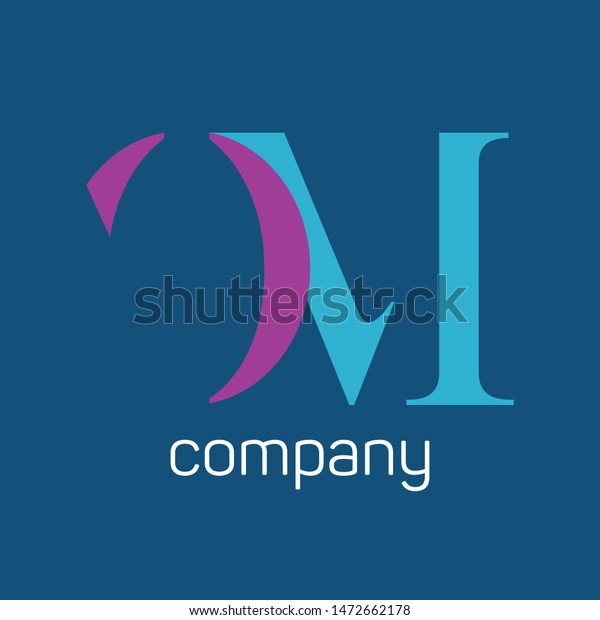 Om Company Logo Monogram Letters O Stock Vector (Royalty Free ...