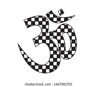 Om Vector Graphics Black New Design: vector de stock (libre de regalías ...
