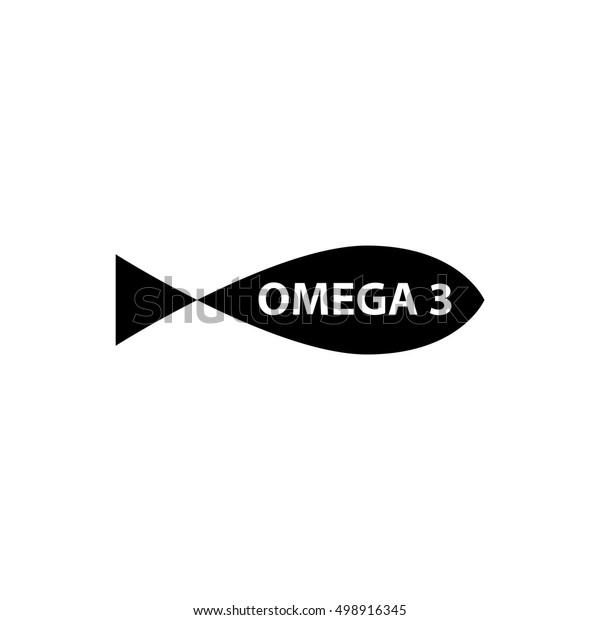 Omega 3 Icon Vector Illustration Stock Vector (Royalty Free) 498916345 ...