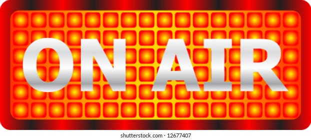 On Air Illustration Stock Vector (Royalty Free) 12677407