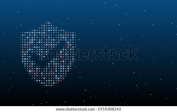 On Left Protection Mark Symbol Filled Stock Vector (Royalty Free ...