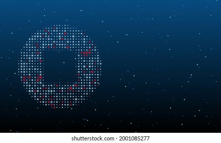 On Left Stop Media Symbol Filled Stock Vector (Royalty Free) 2001085277 ...