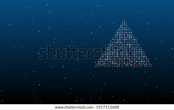On Right Triangle Symbol Filled White Stock Vector (Royalty Free ...