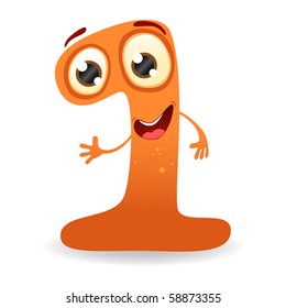 Cartoon Number One Images, Stock Photos & Vectors | Shutterstock
