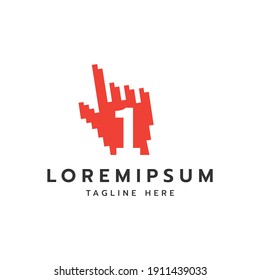 One Click Logo Designs Template Stock Vector (Royalty Free) 1911439033 ...