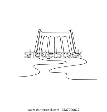 Dam Drawing | Free download on ClipArtMag