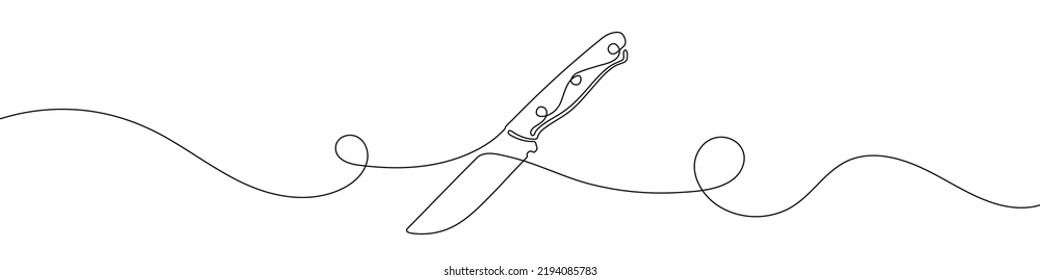 6,341 Kitchen Knife Line Drawing Images, Stock Photos & Vectors ...