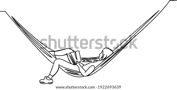 680 Hammock line drawing 이미지, 스톡 사진 및 벡터 | Shutterstock
