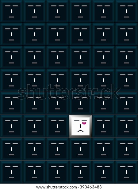 One Dead Pixel On Display Matrix Stock Vector (Royalty Free) 390463483 ...