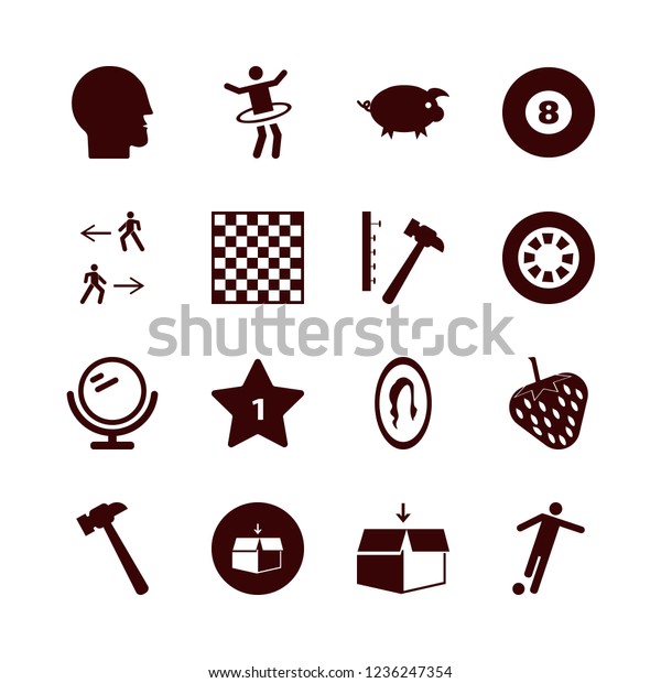 One Icon One Vector Icons Set Stock Vector (Royalty Free) 1236247354 ...