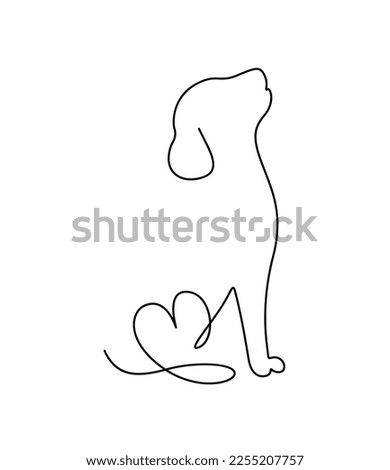 Dogs Outline | Free download on ClipArtMag