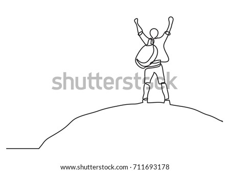 Mountain Man Drawing | Free download on ClipArtMag