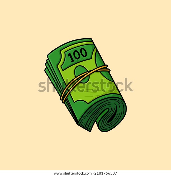 One Piece Money Cartoon Vector Illustration: เวกเตอร์สต็อก (ปลอดค่า ...