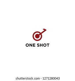 One Shot Logo: vector de stock (libre de regalías) 1271280043 ...