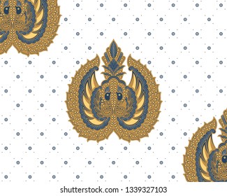 One Truntum Batik Types Indonesia Stock Vector (Royalty Free) 1339327103