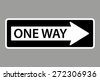 One Way Sign Photos, Images & Pictures | Shutterstock