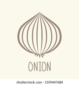 Onion Vector Onion Logo Design Onion Stock Vector (Royalty Free ...