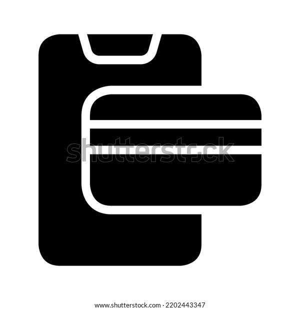 Online Payment Symbol Icon Vector Illustration Stock Vector (Royalty ...