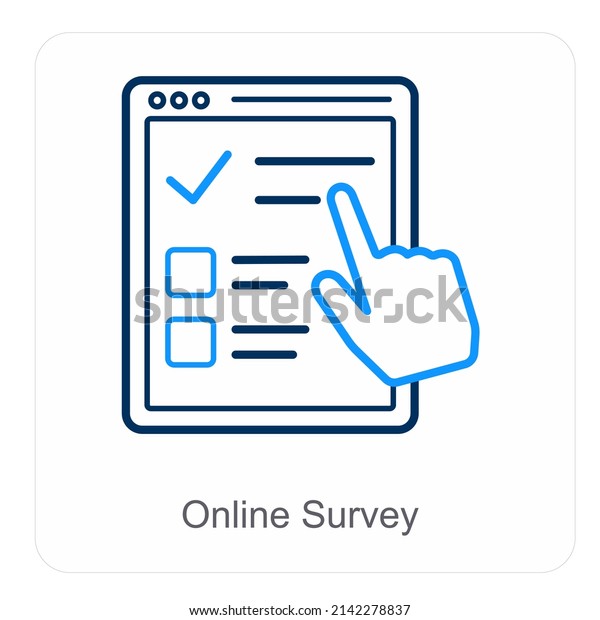 Online Survey Feedback Icon Concept Stock Vector (Royalty Free ...