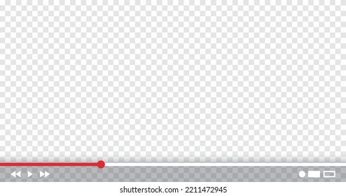 Online Video Stream Live Stream Screen Stock Vector (Royalty Free ...