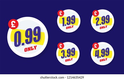 Only 99 Vector Illustration Badges Under Stock Vector (Royalty Free ...