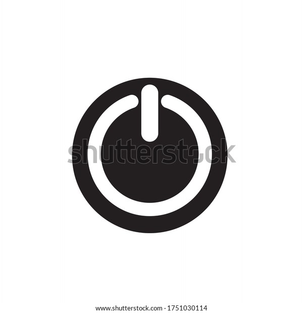 Onoff Icon Vector Symbol Illustration Stock Vector (Royalty Free ...