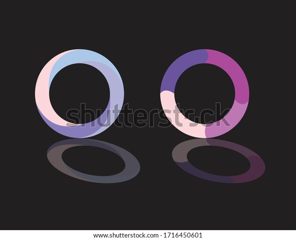 Oo Modern Style Font Suitable Logos Stock Vector (Royalty Free ...
