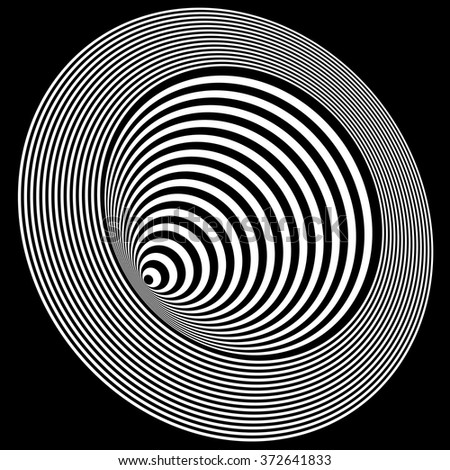 Op Art Circles 스톡 벡터(사용료 없음) 372641833 - Shutterstock
