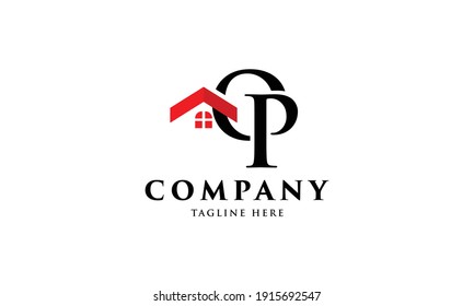 Op Home Logo Simple Modern Stock Vector (Royalty Free) 1915692547 ...