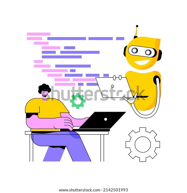 Open Automation Architecture Abstract Concept Vector Stock Vector Royalty Free 2142501993