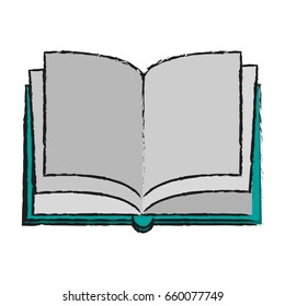 Open Blank Book Icon Image Stock Vector (Royalty Free) 660077749