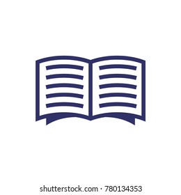 Open Book Icon Pictogram Stock Vector (Royalty Free) 780134353 ...