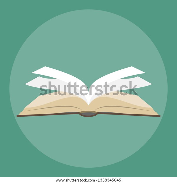 Open Book Literature Icon Text Book: เวกเตอร์สต็อก (ปลอดค่าลิขสิทธิ์ ...