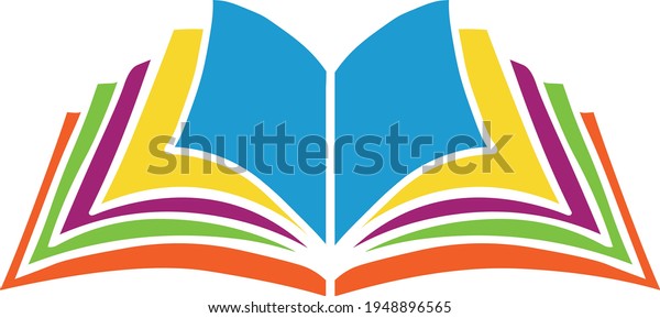 Open Book Logo Vector Stock Illustration Stock Vector (Royalty Free ...