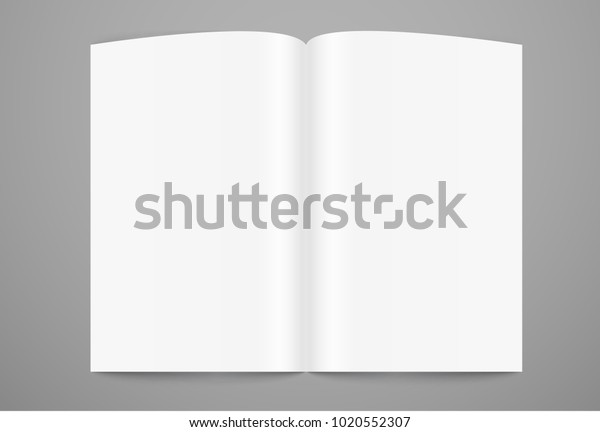 Open Book Page Template Ready Content: เวกเตอร์สต็อก (ปลอดค่าลิขสิทธิ์ ...