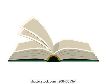 Open Book Pages Vector Icon Stock Vector (Royalty Free) 2084355364 ...