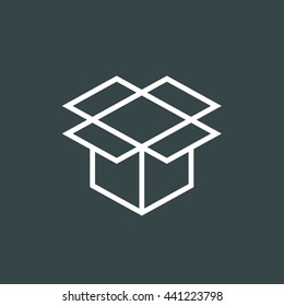 Open Box Symbol Symbol Packaging Eps Stock Vector (Royalty Free) 440616349
