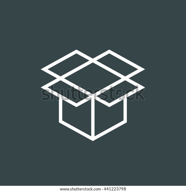 Open Box Symbol Symbol Packaging Eps Stock Vector (Royalty Free ...